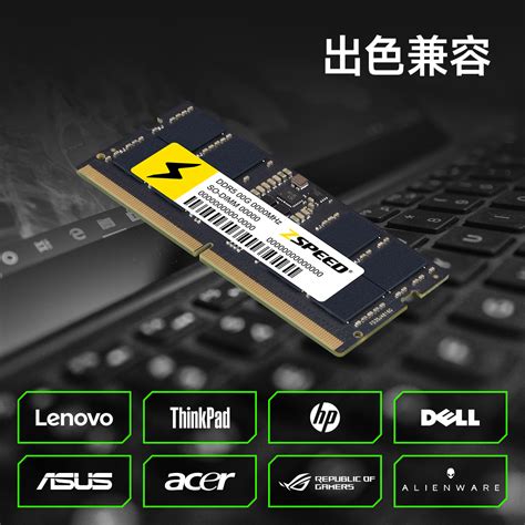 Ddr5 笔记本内存模组 Zspeed众拾存储 快存储 好品质