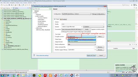 Ccscc2640r2f Different Compiling Result Of The Same Project With Two