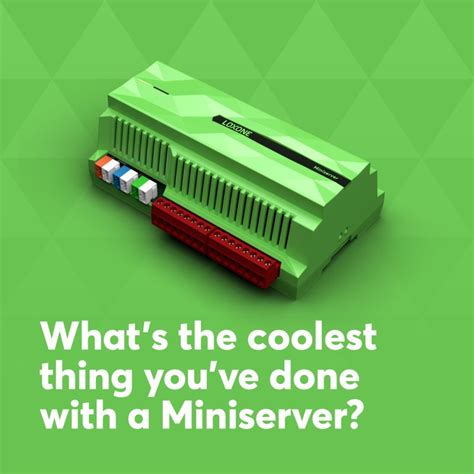 Loxone Us On Linkedin Buildingautomation Smarthomes Miniserver Loxone