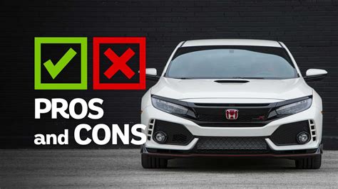 2019 Honda Civic Type R Pros And Cons
