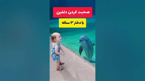 صحبت کردن دلفین با دختر سه ساله Youtube
