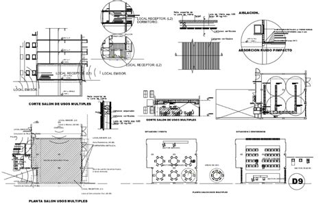Concrete Masonry Structure Detail 2d View Cad Construction Unit Autocad File Artofit