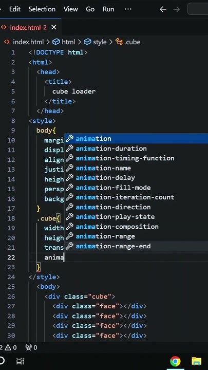 3d Cube Html And Css Coding Javascript Frontend Webdesign Css