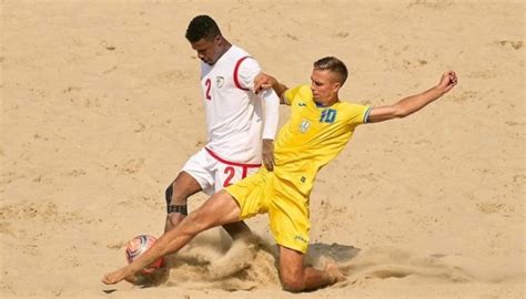 Збірна України з пляжного футболу обіграла Азербайджан