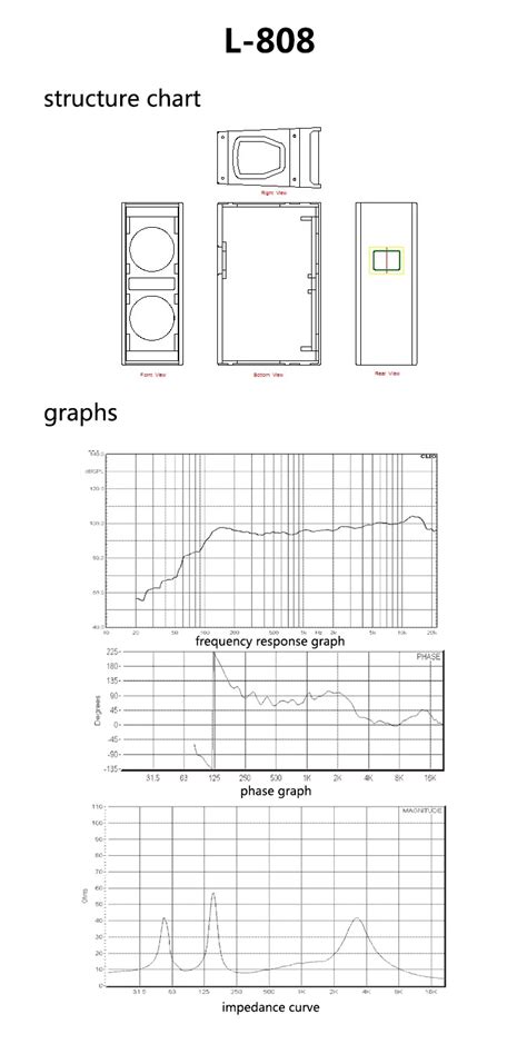 2 Way Passive Line Array System Outdoor Line Array Speaker