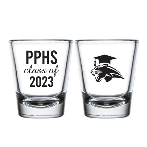 Graduation Shot Glasses Personalized Graduation Shot Glasses Etsy
