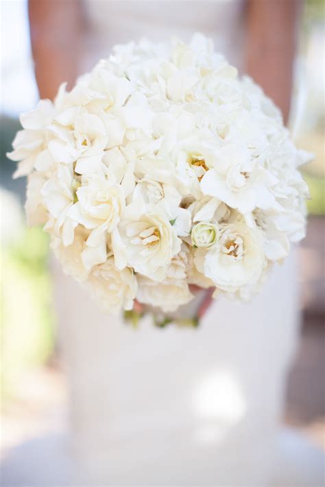 Ivory Gardenia Bridal Bouquet