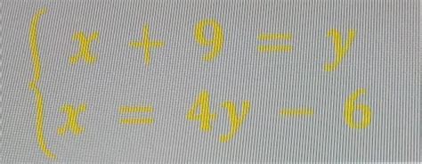 solve the system of equations below algebraically state the solution