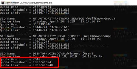 Set Disk Quota In Command Prompt In Windows 10