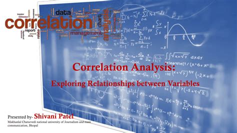 Pdf Correlation Analysis Exploring Relationships Between Variables