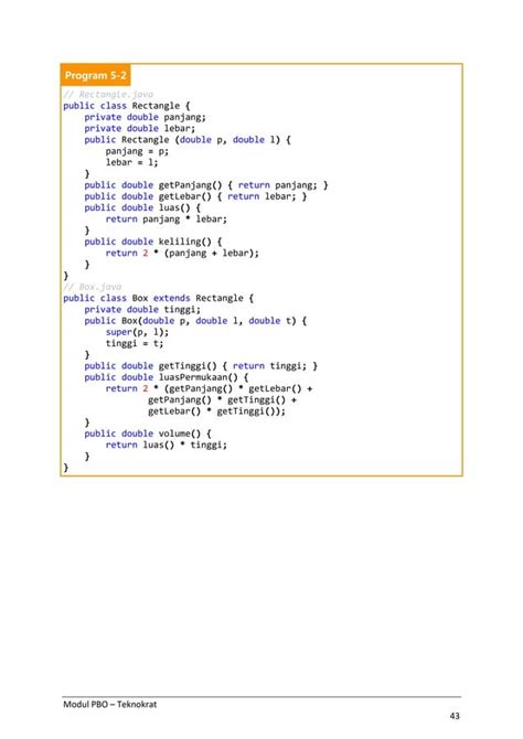 modul pratikum pbo inheritance pdf