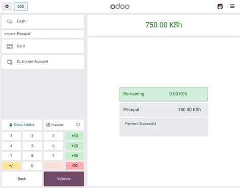 User Guide For Odoo POS Pesapal Pesapal MPesa Terminal