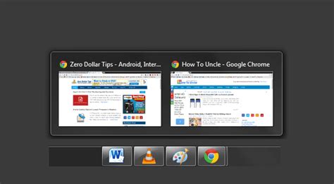 How To Enable Or Disable Taskbar Thumbnail Preview In Windows 7