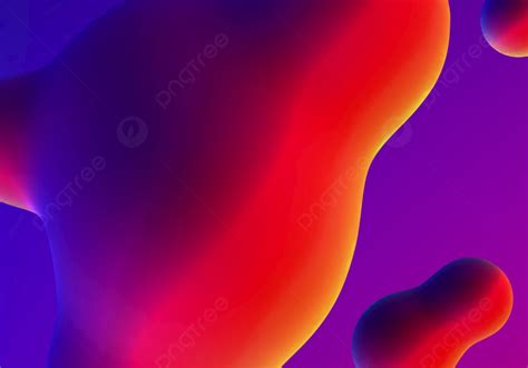 fluid design liquid blobs with vibrant intense colors flying over