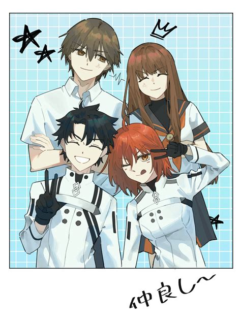 Fujimaru Ritsuka Fujimaru Ritsuka Kishinami Hakuno Kishinami Hakuno