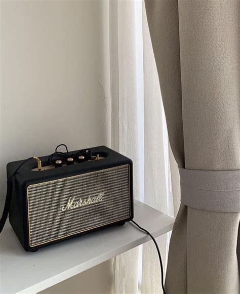 Marshall Speaker On Shelf