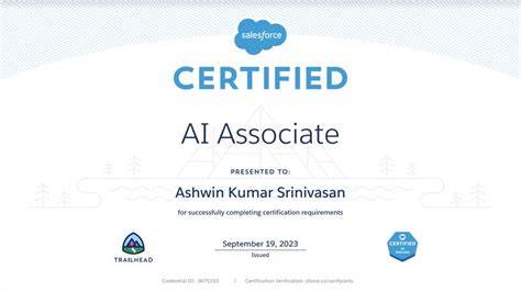 Ashwin Kumar Srinivasan On Linkedin Getthefutureyouwant Trailhead