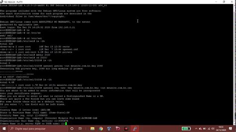 Gerando Csr Em Linux Usando Openssl Youtube