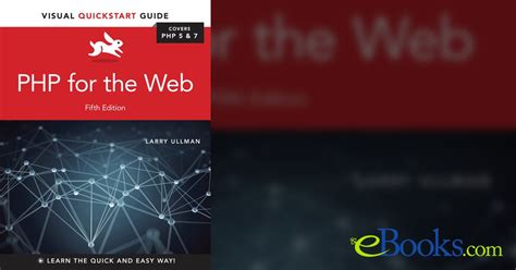 Php For The Web 5th Ed By Larry Ullman Ebook