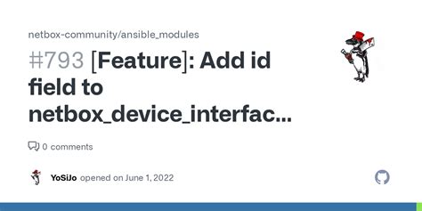 [feature] add id field to netbox device interface for safe renaming operations · issue 793