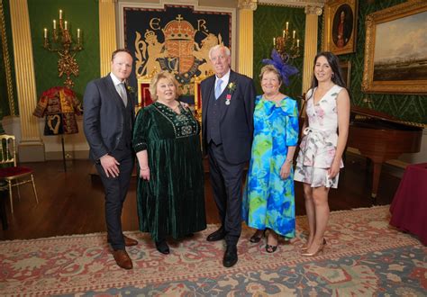 Robin Mercer Receives Honour At Hillsborough Castle · Businessfirst