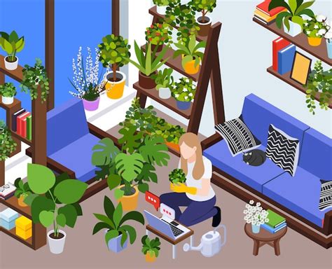 Free Vector Master Class Workshop Group Learning Practice Isometric Composition With Indoor