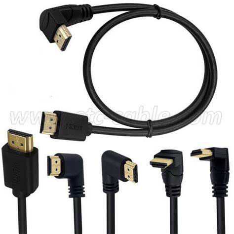 Down Up Left Right Angle Hdmi Cable China Stc Electronic Hong Kong