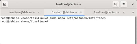How To Add An Ipv4 Or Ipv6 Address In Debian Foss Linux`