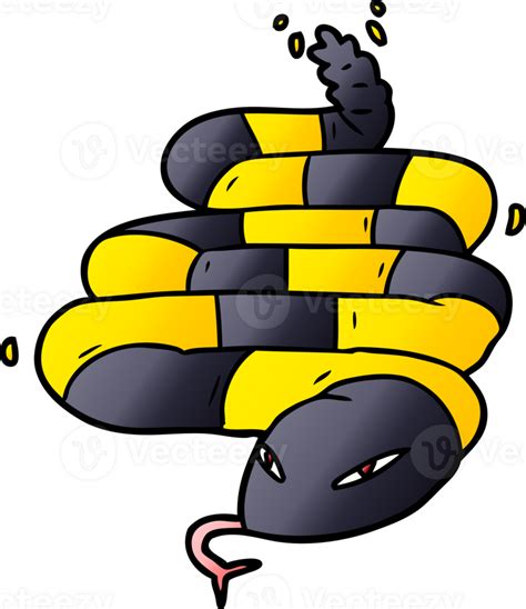 Cartoon Poisonous Snake 40265975 Png