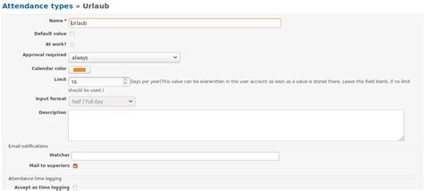 redmine hrm plugin managing holidays