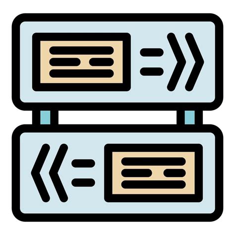 Server Rack Transmitting And Receiving Data Packets With Arrows And Text 52739887 Vector Art At