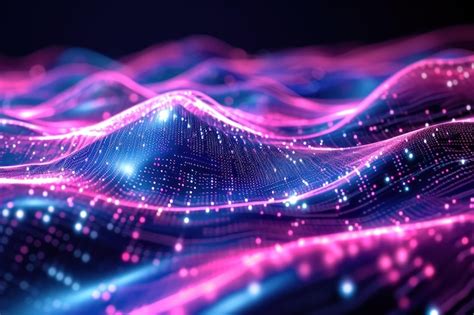 Premium Photo Futuristic Cybernetic Patterns Generative Ai