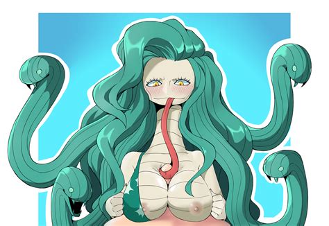 Rule 34 Blush Blushing Boa Sandersonia Breasts Female Hebi Hebi No Mi