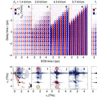 Two Dimensional Phase Resolved Collinear Thz Spectroscopy A Download Scientific Diagram