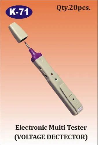 Kundip Electronic Multi Tester Voltage Detector K 71 For Industrial Packaging Type Box At