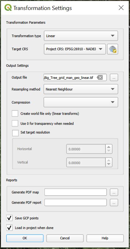 Chapter 8 Georeferencing Plot Trees Guidelines And Procedures For