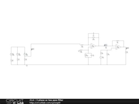 Phase Ac Low Pass Filter CircuitLab