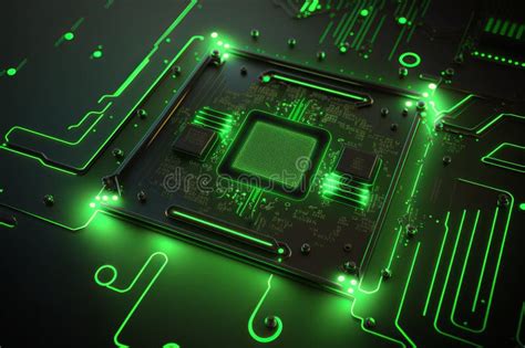 Circuit Board Abstract Technology Stock Illustration Illustration Of Artificial Wallpaper