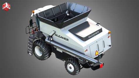 Gleaner Combine S96 3d Model By Markos3d