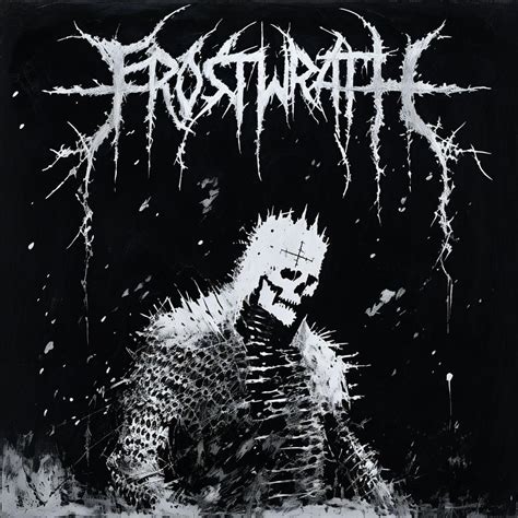 Chaotic Black Metal Aesthetic Of Frostwraith Album Cover Artwork