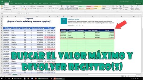 Maximo De Registros En Excel 2025