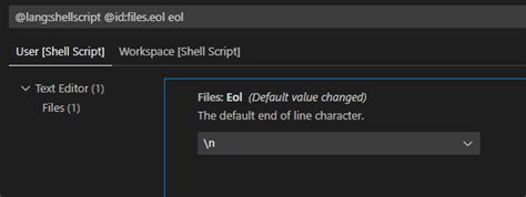 Eol Says Elsewhere Modified But No Modication Was Ever Done · Issue 167934 · Microsoftvscode