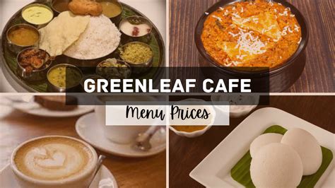 Green Leaf Cafe Menu Singapore And Updated Prices 2025