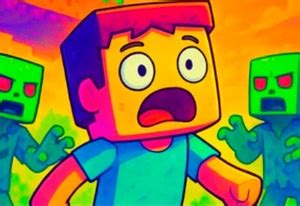 NOOB ON SKYBLOCK Free Online Game On Miniplay Com