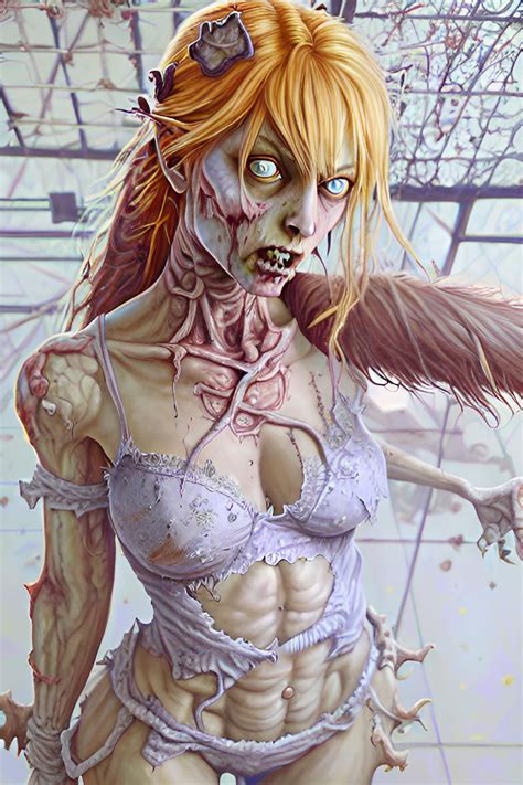 Rule 34 1girls Dead Monster Girl Zombie Zombie Girl 7623776