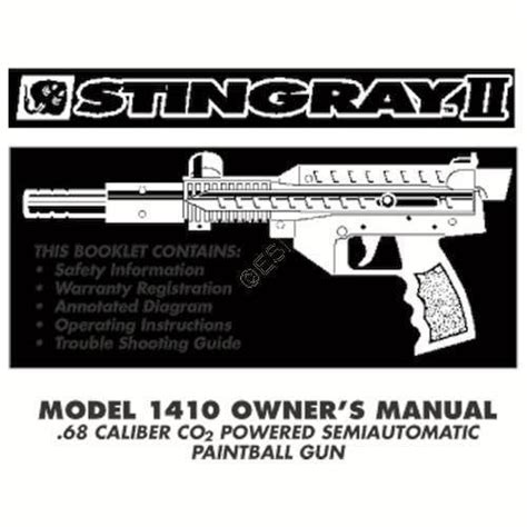Brass Eagle Stingray Manual Tippmannparts