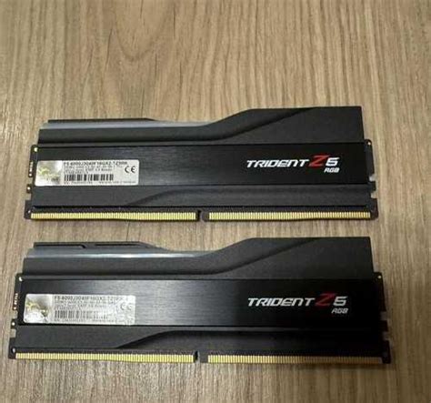 Оперативная память G Skill Ddr5 32 Gb 6000 Mhz Москва Комьютерные аксессуары и комплектующие