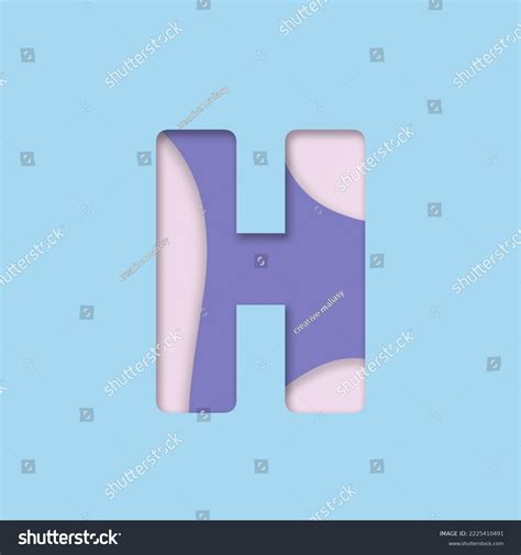 Paper Layers Text Effect Font Alfabet Stock Illustration Shutterstock