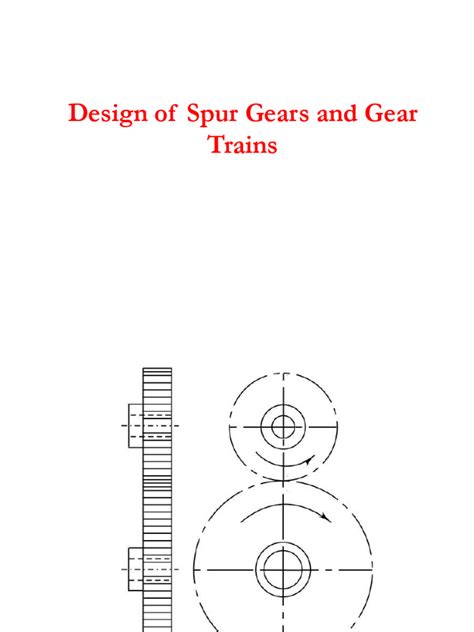 Design Of Spur Gears Pdf