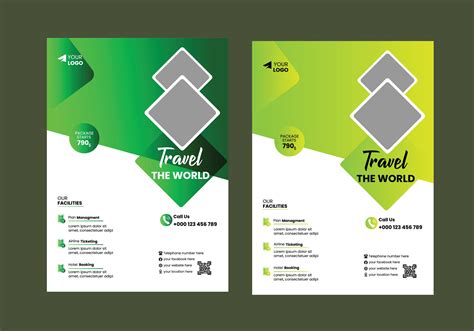 Treval Agency Flyer Vector Art At Vecteezy